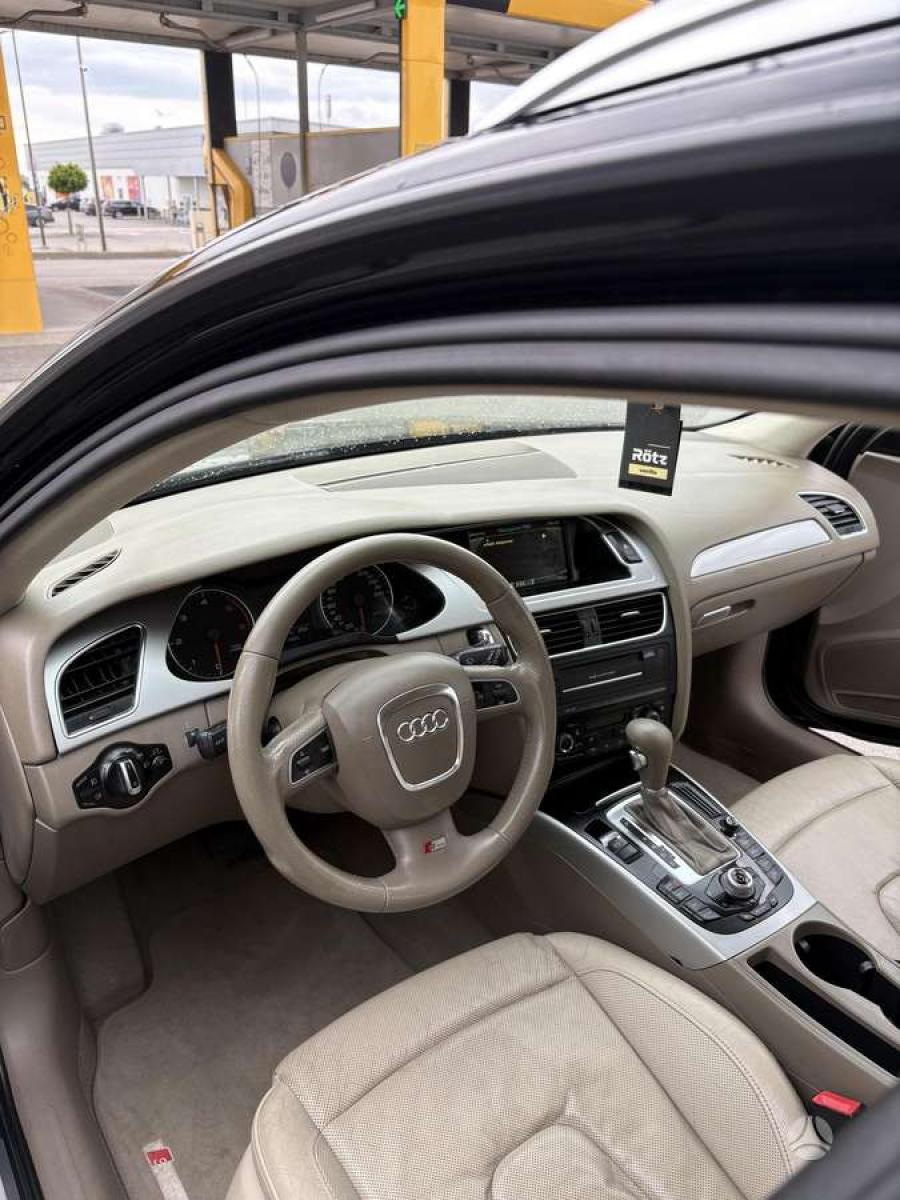 Melns Audi A4 2009 Kauņa, ar dzinēja tilpumu 1.97 L un nobraukumu 360 tūkst. km par 5600 €, foto 13 vietnē AUTOMOTO.COM.LV