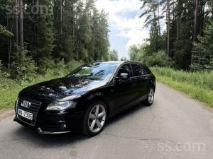 Черный Ауди А4 2009 в Елгава, объемом двигателя 2.00 л и пробегом 339 тыс. км за 4300 €, фото  на AUTOMOTO.COM.LV