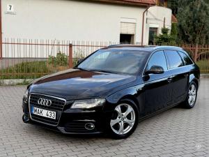 Melns Audi A4 2009 Viļņa, ar dzinēja tilpumu 2.00 L un nobraukumu 269 tūkst. km par 3700 €, foto 3 vietnē AUTOMOTO.COM.LV