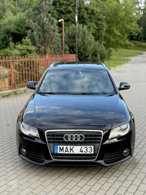 Melns Audi A4 2009 Viļņa, ar dzinēja tilpumu 2.00 L un nobraukumu 269 tūkst. km par 3700 €, foto 4 vietnē AUTOMOTO.COM.LV