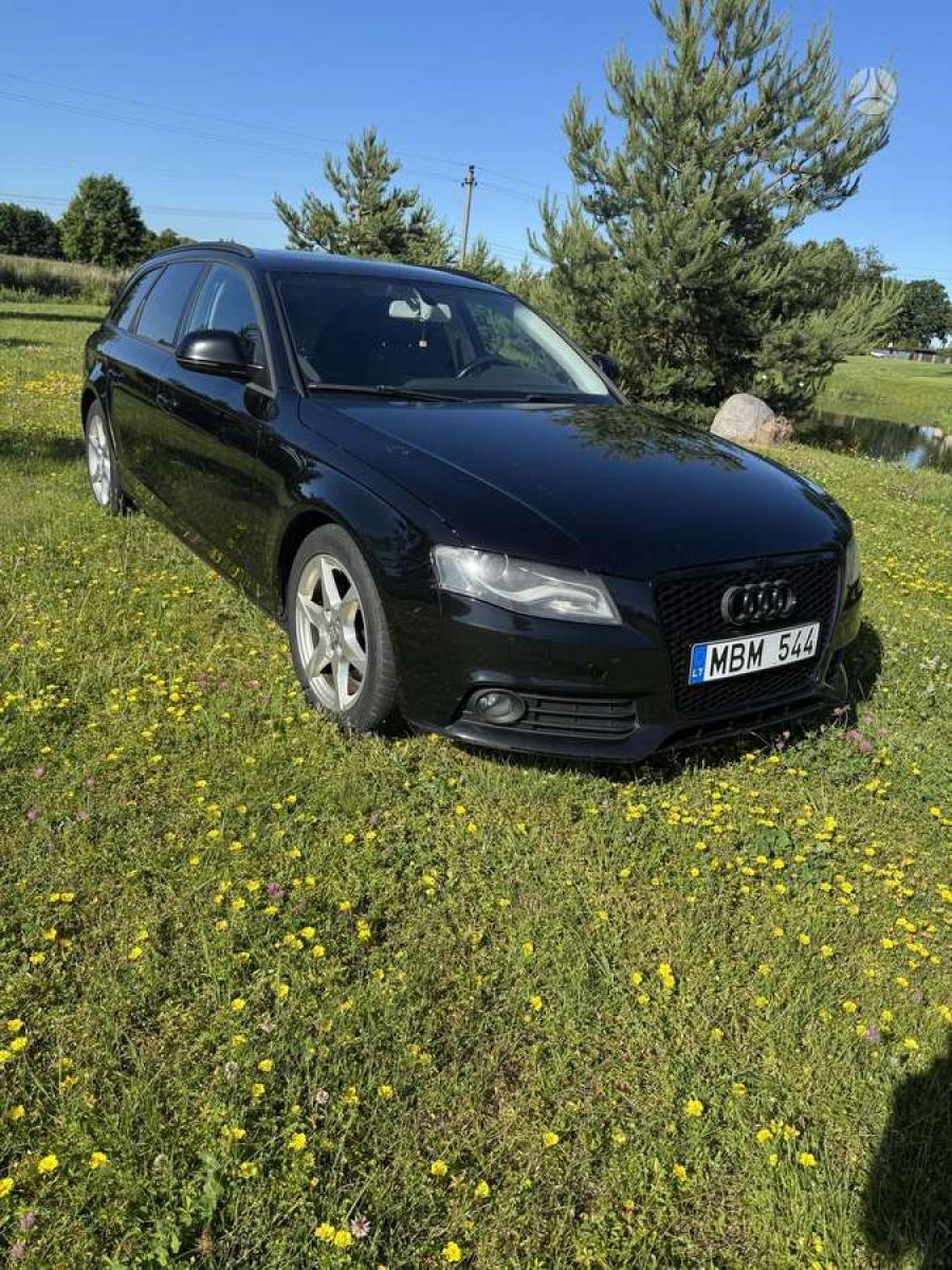 Black Audi A4 2009 in Marijampole, with an engine capacity of 1.97 L and mileage of 295 thousand km for 5400 €, photo 5 on AUTOMOTO.COM.LV