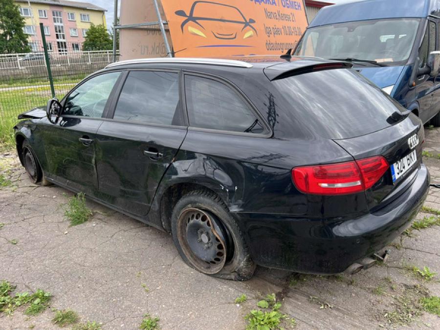 Black Audi A4 2009 in Narva, with an engine capacity of 1.80 L and mileage of 161 thousand km for 999 €, photo 6 on AUTOMOTO.COM.LV