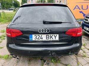 Black Audi A4 2009 in Narva, with an engine capacity of 1.80 L and mileage of 161 thousand km for 999 €, photo 8 on AUTOMOTO.COM.LV
