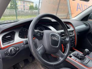 Black Audi A4 2009 in Narva, with an engine capacity of 1.80 L and mileage of 161 thousand km for 999 €, photo 10 on AUTOMOTO.COM.LV