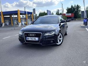 Melns Audi A4 2009 Panevēža, ar dzinēja tilpumu 2.97 L un nobraukumu 400 tūkst. km par 2790 €, foto 4 vietnē AUTOMOTO.COM.LV