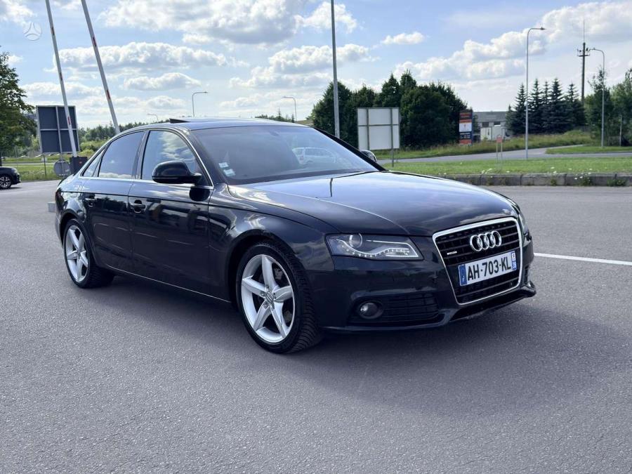 Melns Audi A4 2009 Panevēža, ar dzinēja tilpumu 2.97 L un nobraukumu 400 tūkst. km par 2790 €, foto 14 vietnē AUTOMOTO.COM.LV