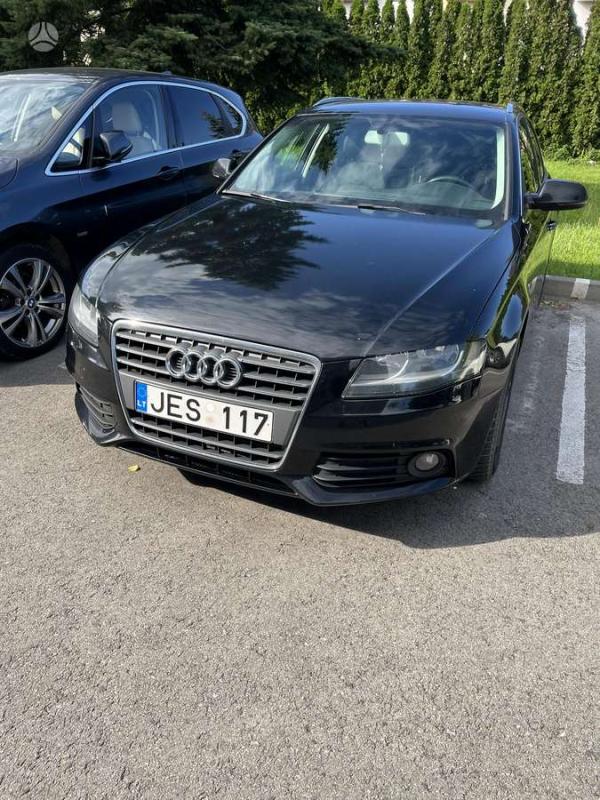 Black Audi A4 2009 in Gargzdai, with an engine capacity of 1.97 L and mileage of 306 thousand km for 3900 €, photo 3 on AUTOMOTO.COM.LV