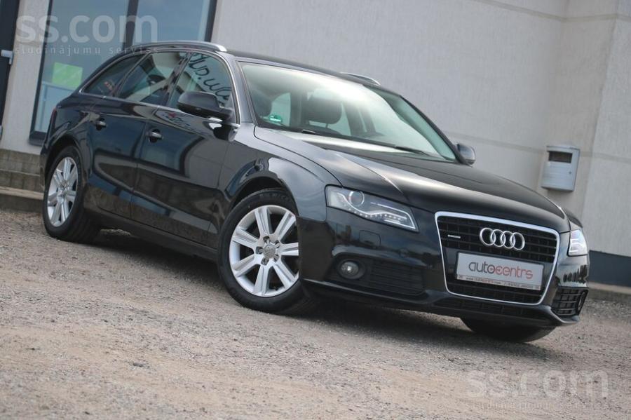 Black Audi A4 2009 in Tukums, with an engine capacity of 3.00 L and mileage of 326 thousand km for 6996 €, photo 8 on AUTOMOTO.COM.LV