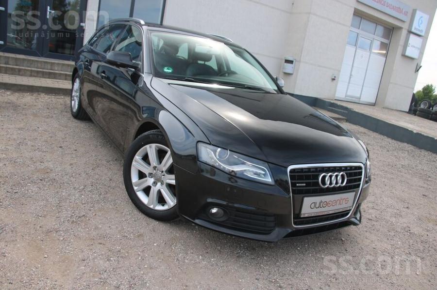 Black Audi A4 2009 in Tukums, with an engine capacity of 3.00 L and mileage of 326 thousand km for 6996 €, photo 9 on AUTOMOTO.COM.LV