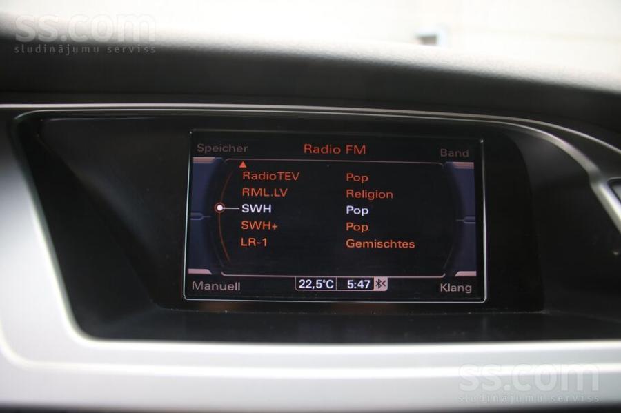 Black Audi A4 2009 in Tukums, with an engine capacity of 3.00 L and mileage of 326 thousand km for 6996 €, photo 17 on AUTOMOTO.COM.LV