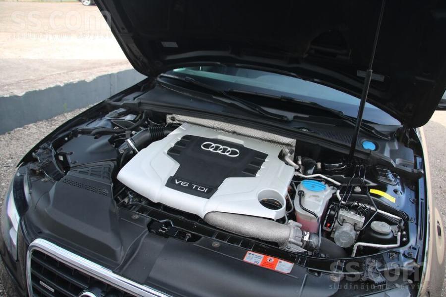 Black Audi A4 2009 in Tukums, with an engine capacity of 3.00 L and mileage of 326 thousand km for 6996 €, photo 23 on AUTOMOTO.COM.LV