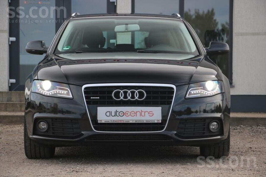 Black Audi A4 2009 in Tukums, with an engine capacity of 3.00 L and mileage of 326 thousand km for 6996 €, photo 31 on AUTOMOTO.COM.LV