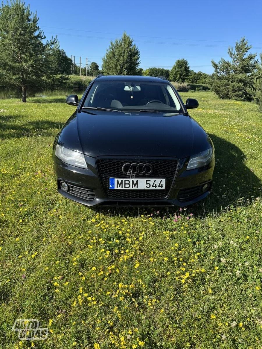 Black Audi A4 2009 in Marijampole, with an engine capacity of 2.00 L and mileage of 295 thousand km for 5400 €, photo 1 on AUTOMOTO.COM.LV