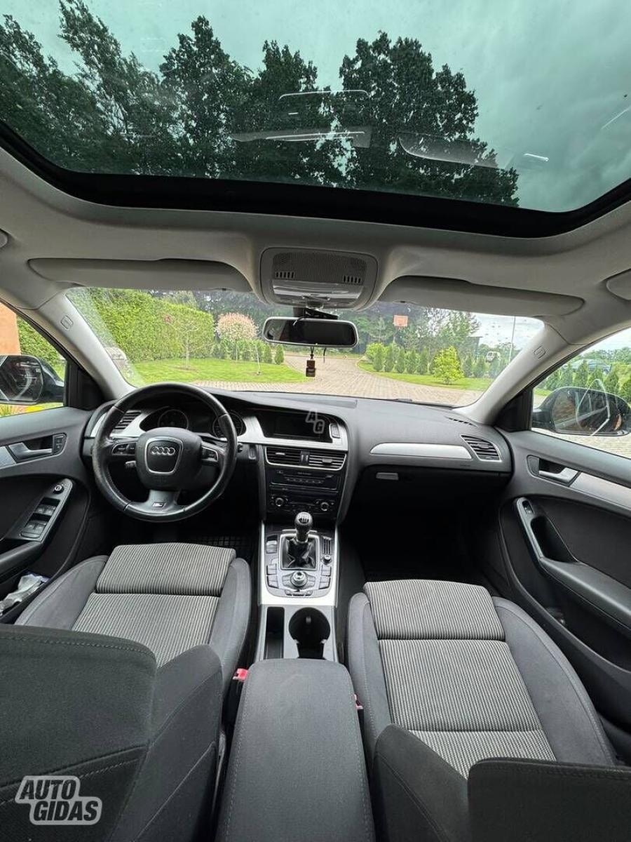 Black Audi A4 2009 in Marijampole, with an engine capacity of 2.00 L and mileage of 295 thousand km for 5400 €, photo 8 on AUTOMOTO.COM.LV