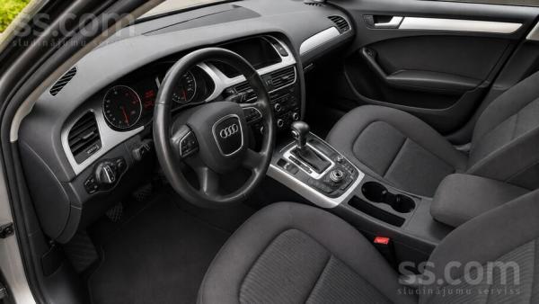 Melns Audi A4 2009 Rīga, ar dzinēja tilpumu 2.00 L un nobraukumu 398 tūkst. km par 1950 €, foto 4 vietnē AUTOMOTO.COM.LV