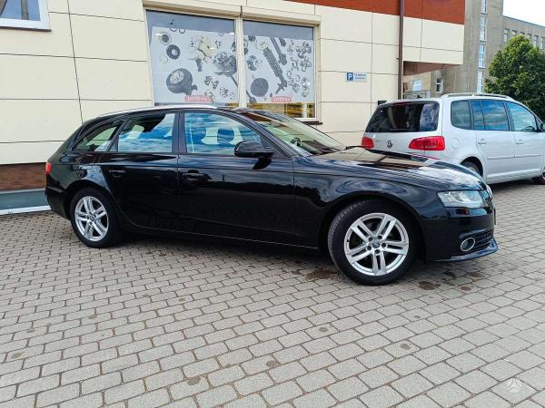 Black Audi A4 2009 in Kretinga, with an engine capacity of 1.99 L and mileage of 269 thousand km for 5999 €, photo 8 on AUTOMOTO.COM.LV