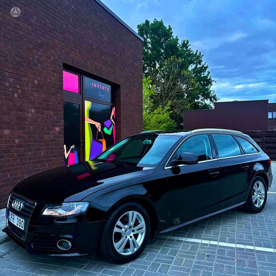 Black Audi A4 2009 in Kaisiadorys, with an engine capacity of 1.97 L and mileage of 277 thousand km for 3450 €, photo 3 on AUTOMOTO.COM.LV