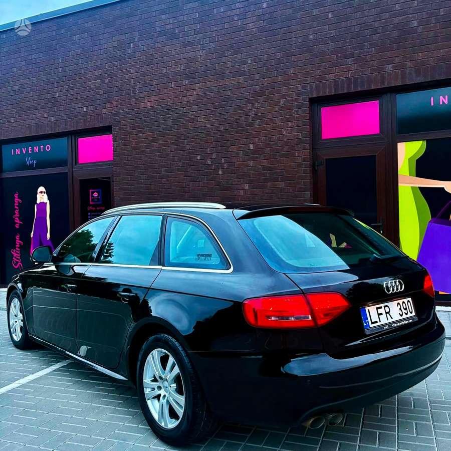 Black Audi A4 2009 in Kaisiadorys, with an engine capacity of 1.97 L and mileage of 277 thousand km for 3450 €, photo 10 on AUTOMOTO.COM.LV