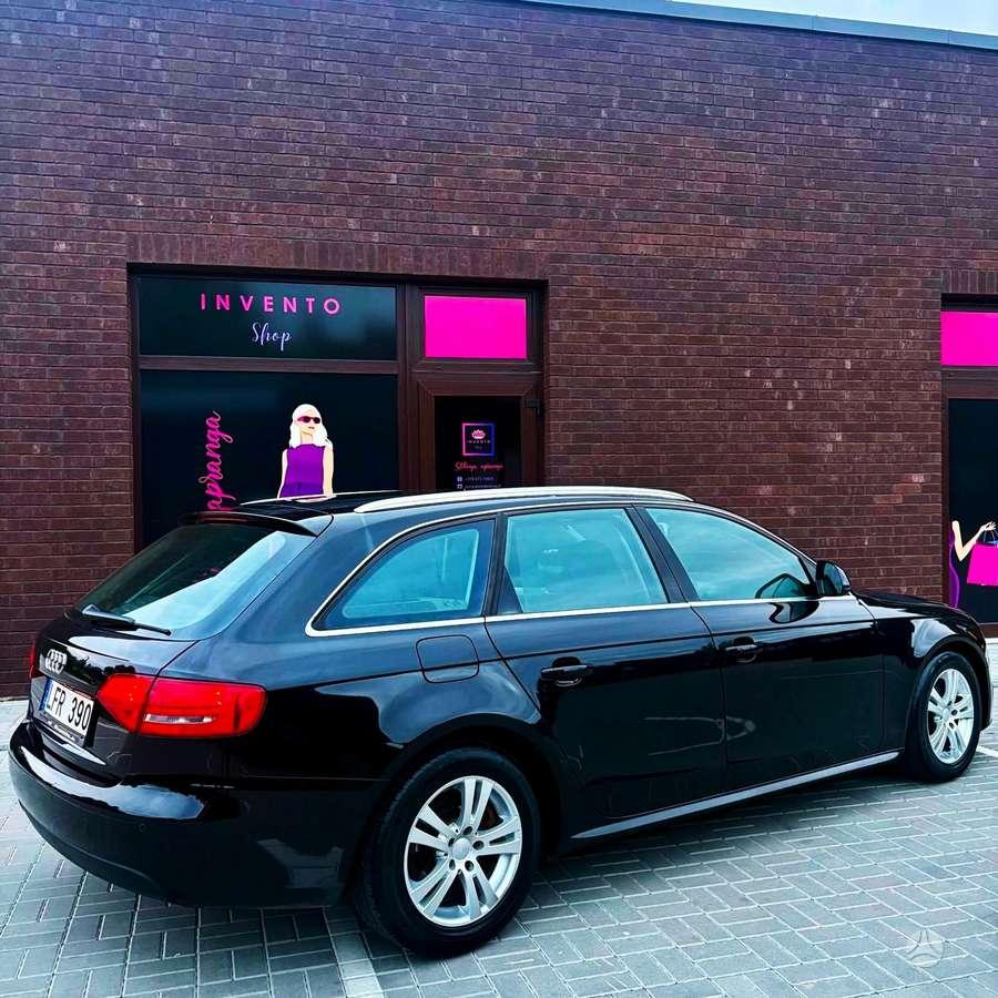 Black Audi A4 2009 in Kaisiadorys, with an engine capacity of 1.97 L and mileage of 277 thousand km for 3450 €, photo 12 on AUTOMOTO.COM.LV