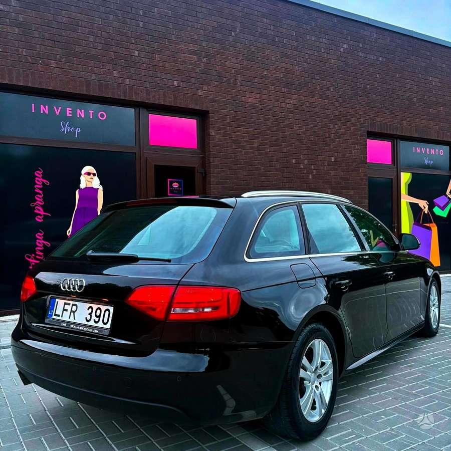 Black Audi A4 2009 in Kaisiadorys, with an engine capacity of 1.97 L and mileage of 277 thousand km for 3450 €, photo 14 on AUTOMOTO.COM.LV