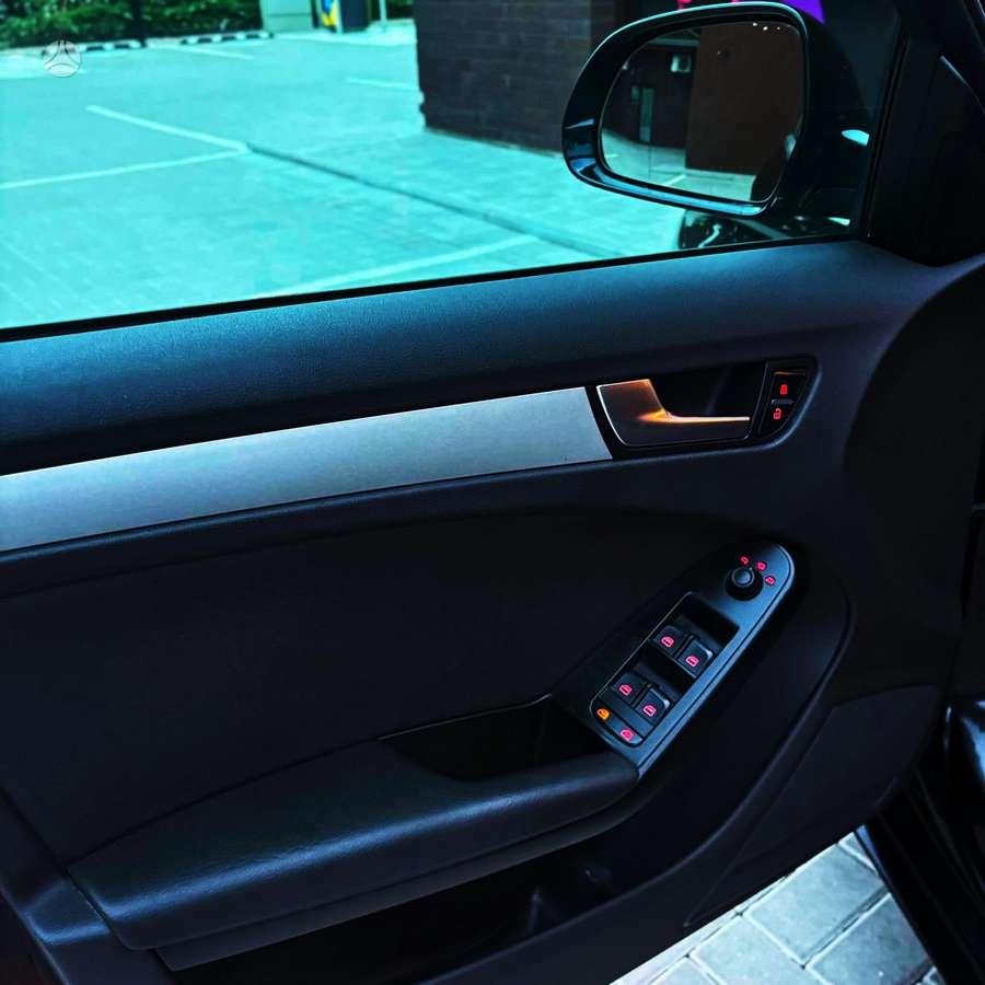 Black Audi A4 2009 in Kaisiadorys, with an engine capacity of 1.97 L and mileage of 277 thousand km for 3450 €, photo 19 on AUTOMOTO.COM.LV