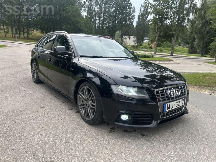 Черный Ауди А4 2009 в Рига, объемом двигателя 2.00 л и пробегом 361 тыс. км за 4250 €, фото 3 на AUTOMOTO.COM.LV