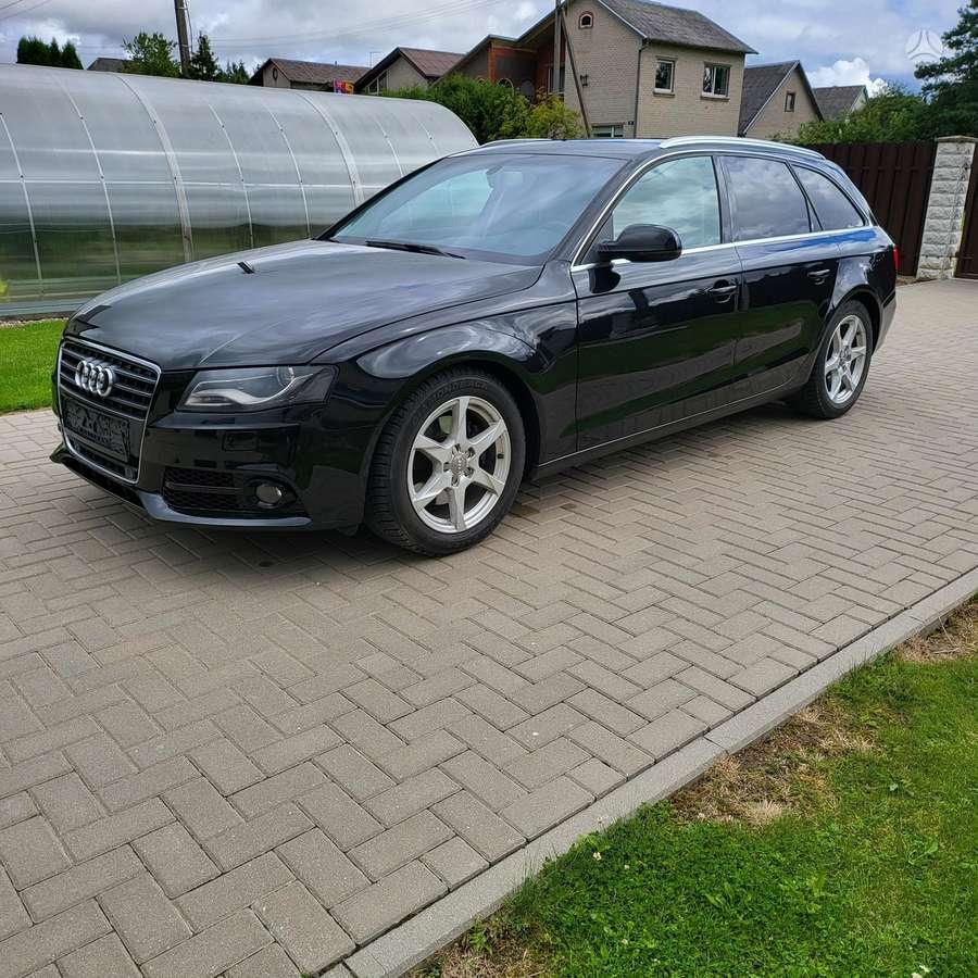 Melns Audi A4 2009 Rokiškis, ar dzinēja tilpumu 1.80 L un nobraukumu 204 tūkst. km par 4900 €, foto 3 vietnē AUTOMOTO.COM.LV