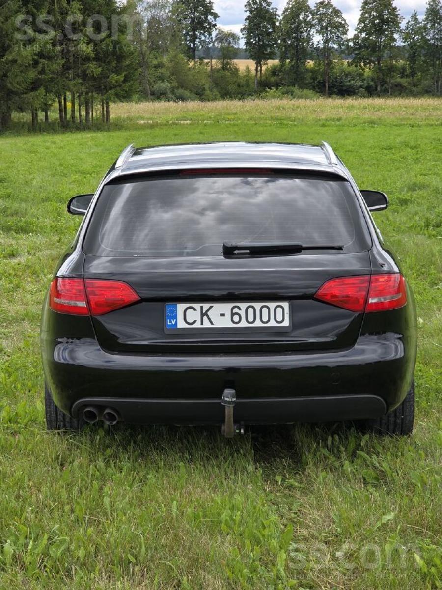 Melns Audi A4 2009 Aizkraukle, ar dzinēja tilpumu 2.00 L un nobraukumu 315 tūkst. km par 4800 €, foto 4 vietnē AUTOMOTO.COM.LV