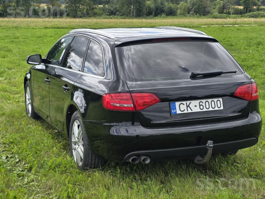 Melns Audi A4 2009 Aizkraukle, ar dzinēja tilpumu 2.00 L un nobraukumu 315 tūkst. km par 4800 €, foto 5 vietnē AUTOMOTO.COM.LV