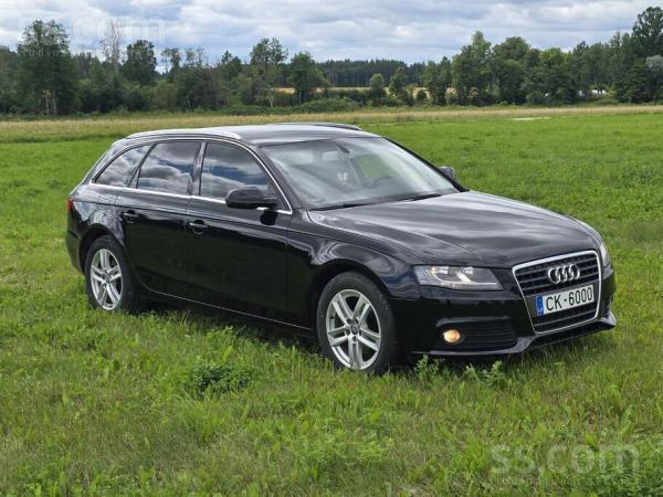 Black Audi A4 2009 in Aizkraukle, with an engine capacity of 2.00 L and mileage of 315 thousand km for 4800 €, photo 5 on AUTOMOTO.COM.LV