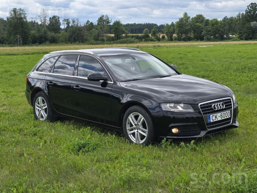 Melns Audi A4 2009 Aizkraukle, ar dzinēja tilpumu 2.00 L un nobraukumu 315 tūkst. km par 4800 €, foto 6 vietnē AUTOMOTO.COM.LV