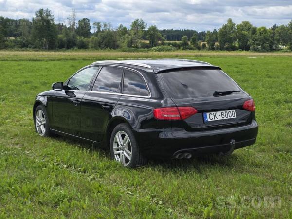 Black Audi A4 2009 in Aizkraukle, with an engine capacity of 2.00 L and mileage of 315 thousand km for 4800 €, photo 7 on AUTOMOTO.COM.LV