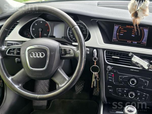 Black Audi A4 2009 in Aizkraukle, with an engine capacity of 2.00 L and mileage of 315 thousand km for 4800 €, photo 10 on AUTOMOTO.COM.LV