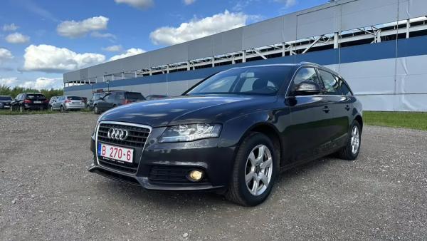 Black Audi A4 2009 in Daugavpils, with an engine capacity of 2.00 L and mileage of 270 thousand km for 5950 €, photo 1 on AUTOMOTO.COM.LV