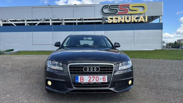 Black Audi A4 2009 in Daugavpils, with an engine capacity of 2.00 L and mileage of 270 thousand km for 5950 €, photo 8 on AUTOMOTO.COM.LV