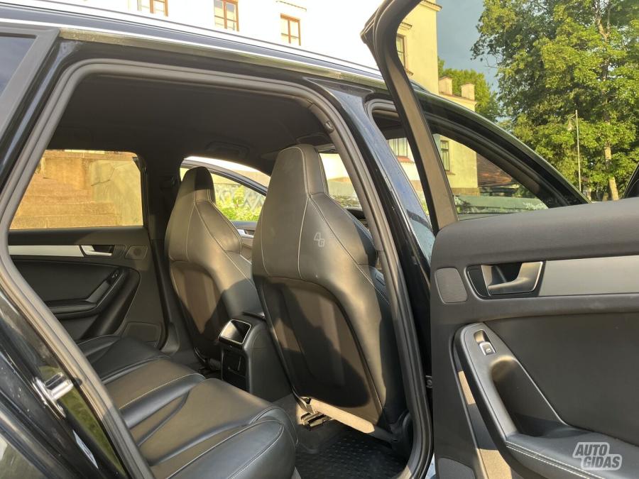 Melns Audi A4 2009 Viļņa, ar dzinēja tilpumu 2.00 L un nobraukumu 397 tūkst. km par 5500 €, foto 20 vietnē AUTOMOTO.COM.LV