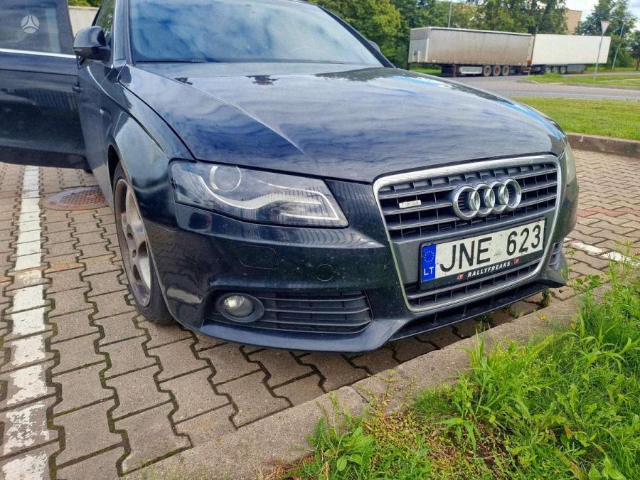 Melns Audi A4 2009 Viļņa, ar dzinēja tilpumu 1.97 L un nobraukumu 358 tūkst. km par 1600 €, foto 6 vietnē AUTOMOTO.COM.LV