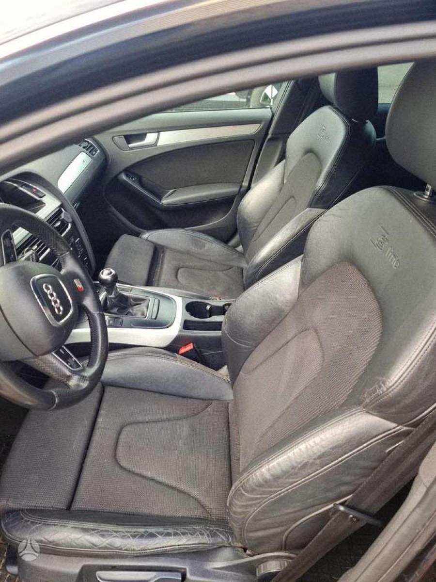 Melns Audi A4 2009 Viļņa, ar dzinēja tilpumu 1.97 L un nobraukumu 358 tūkst. km par 1600 €, foto 20 vietnē AUTOMOTO.COM.LV
