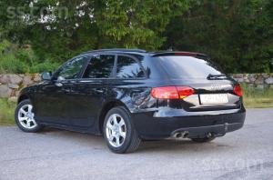 Black Audi A4 2009 in Tukums, with an engine capacity of 2.00 L and mileage of 0 thousand km for 5890 €, photo 6 on AUTOMOTO.COM.LV