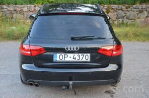 Black Audi A4 2009 in Tukums, with an engine capacity of 2.00 L and mileage of 0 thousand km for 5890 €, photo 7 on AUTOMOTO.COM.LV