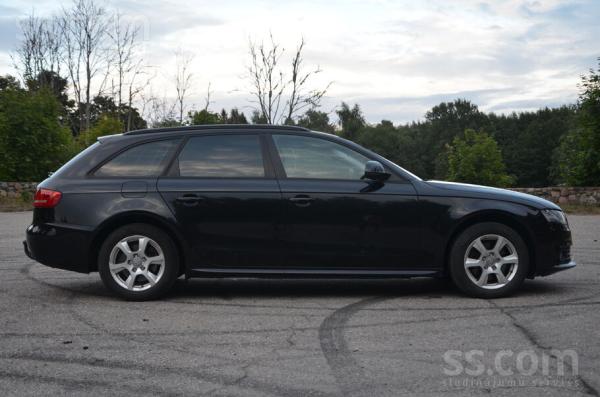 Black Audi A4 2009 in Tukums, with an engine capacity of 2.00 L and mileage of 0 thousand km for 5890 €, photo 8 on AUTOMOTO.COM.LV