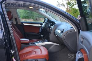 Black Audi A4 2009 in Tukums, with an engine capacity of 2.00 L and mileage of 0 thousand km for 5890 €, photo 12 on AUTOMOTO.COM.LV