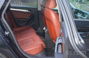 Black Audi A4 2009 in Tukums, with an engine capacity of 2.00 L and mileage of 0 thousand km for 5890 €, photo 15 on AUTOMOTO.COM.LV