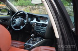Black Audi A4 2009 in Tukums, with an engine capacity of 2.00 L and mileage of 0 thousand km for 5890 €, photo 16 on AUTOMOTO.COM.LV