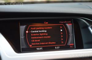 Black Audi A4 2009 in Tukums, with an engine capacity of 2.00 L and mileage of 0 thousand km for 5890 €, photo 25 on AUTOMOTO.COM.LV