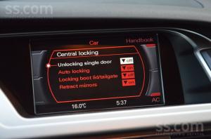 Black Audi A4 2009 in Tukums, with an engine capacity of 2.00 L and mileage of 0 thousand km for 5890 €, photo 26 on AUTOMOTO.COM.LV
