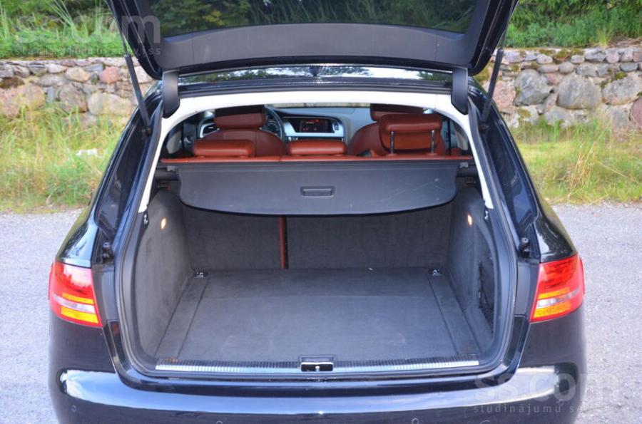 Black Audi A4 2009 in Tukums, with an engine capacity of 2.00 L and mileage of 0 thousand km for 5890 €, photo 27 on AUTOMOTO.COM.LV