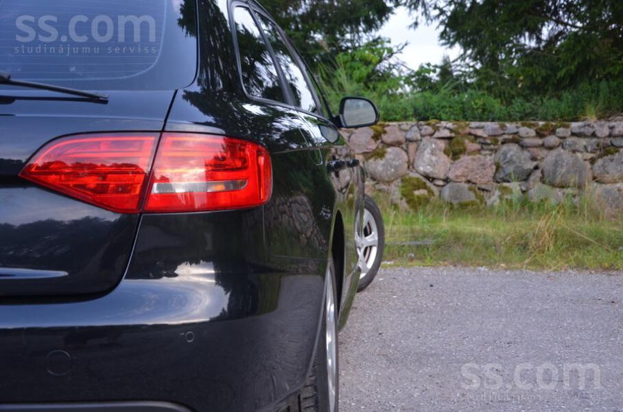 Black Audi A4 2009 in Tukums, with an engine capacity of 2.00 L and mileage of 0 thousand km for 5890 €, photo 36 on AUTOMOTO.COM.LV