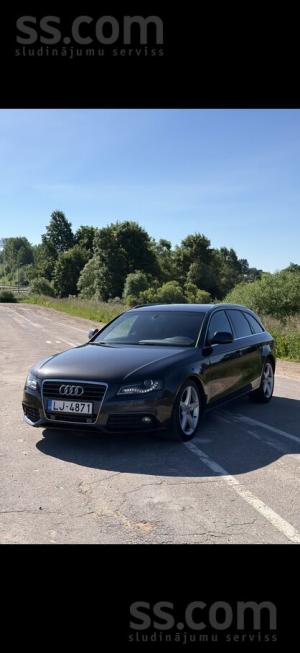 Black Audi A4 2009 in Ludza, with an engine capacity of 2.00 L and mileage of 259 thousand km for 5800 €, photo 3 on AUTOMOTO.COM.LV