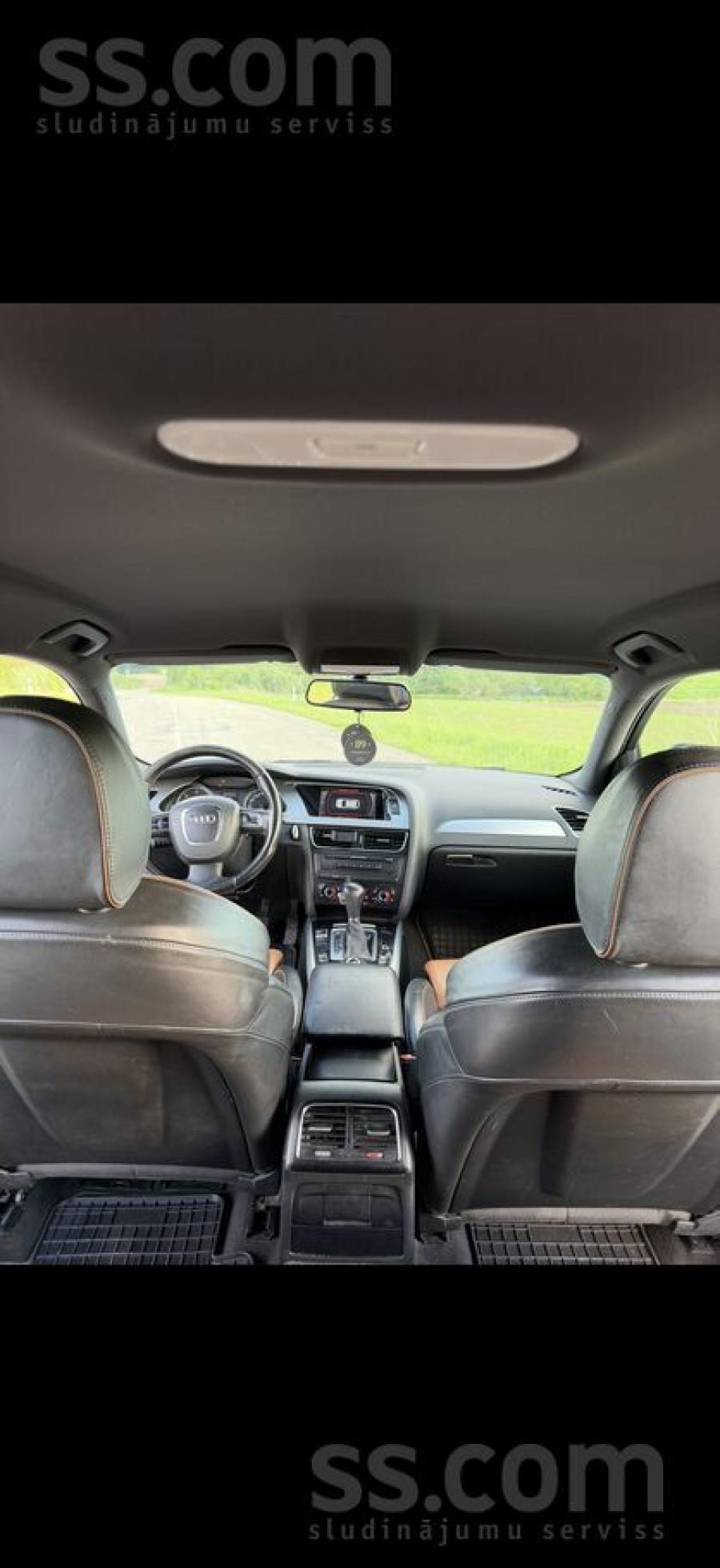 Black Audi A4 2009 in Ludza, with an engine capacity of 2.00 L and mileage of 259 thousand km for 5800 €, photo 4 on AUTOMOTO.COM.LV